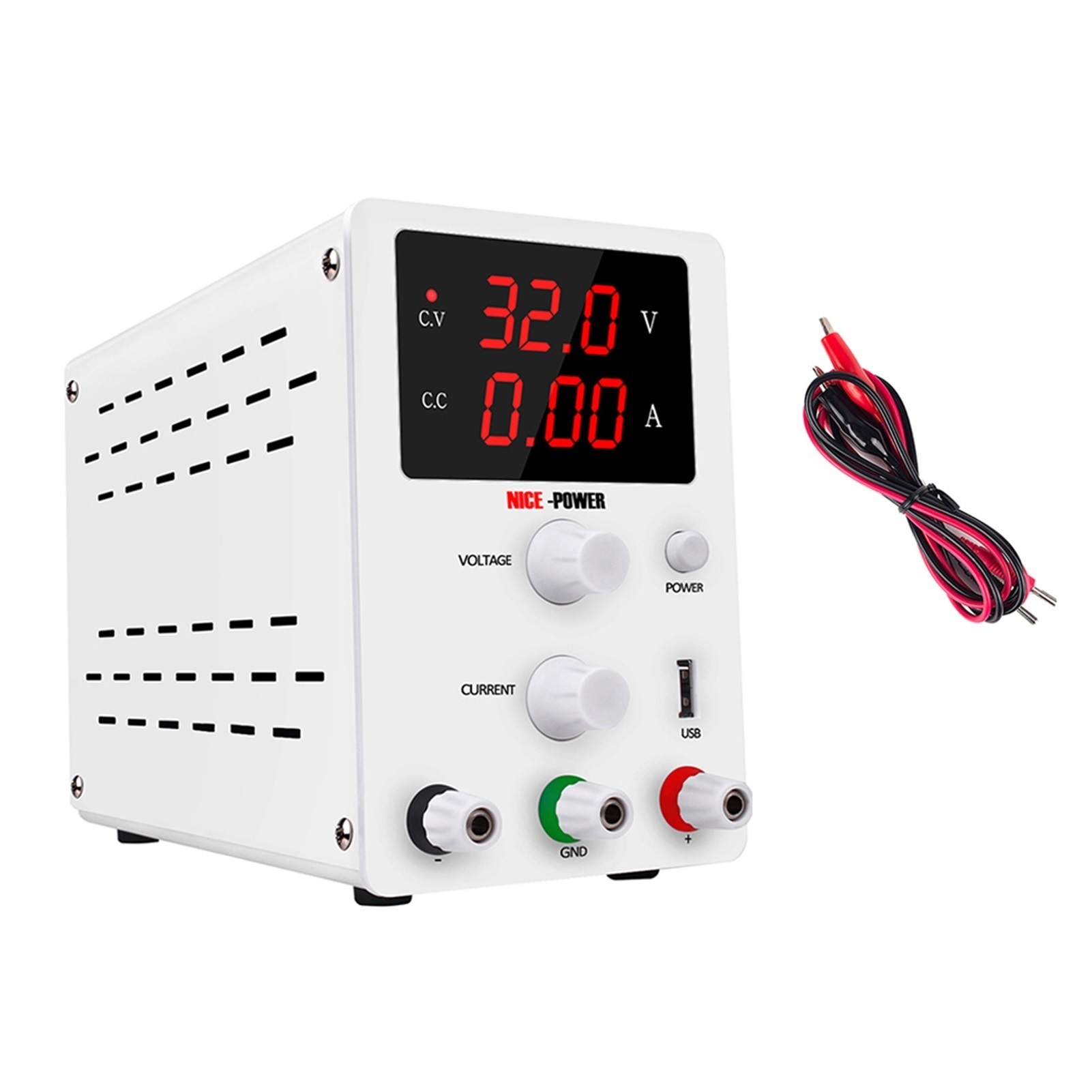 Digital Bench Regulated Switching DC USB Power Supply 30V 10A ...