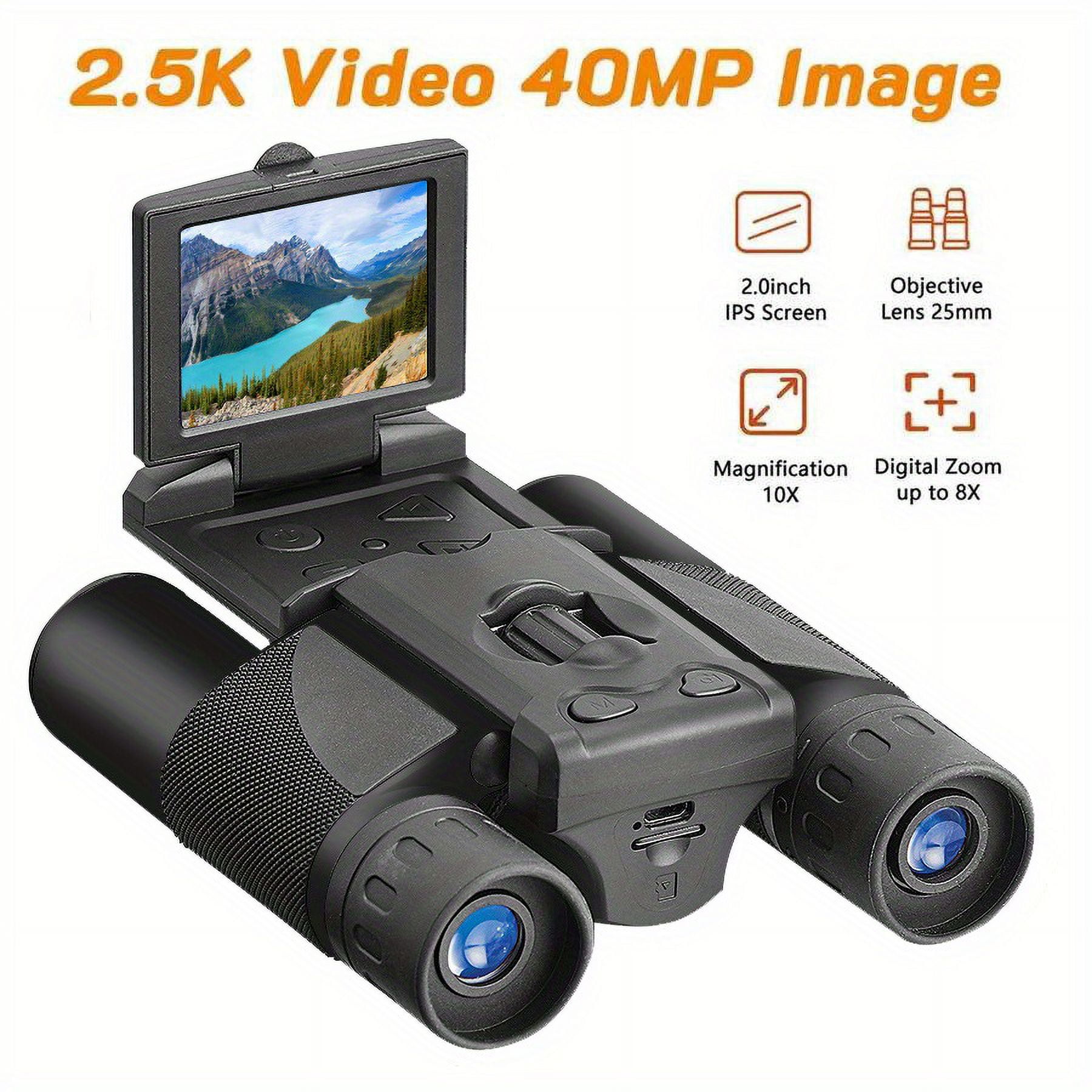 Digital Binoculars with Camera 2.5K Video Recording 40MP High ...