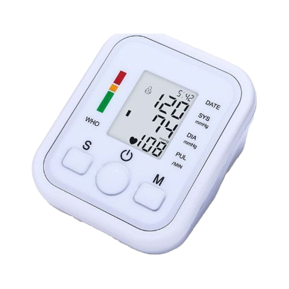 Digital Blood Pressure Monitor Automatic Blood Pressure Heart Rate ...