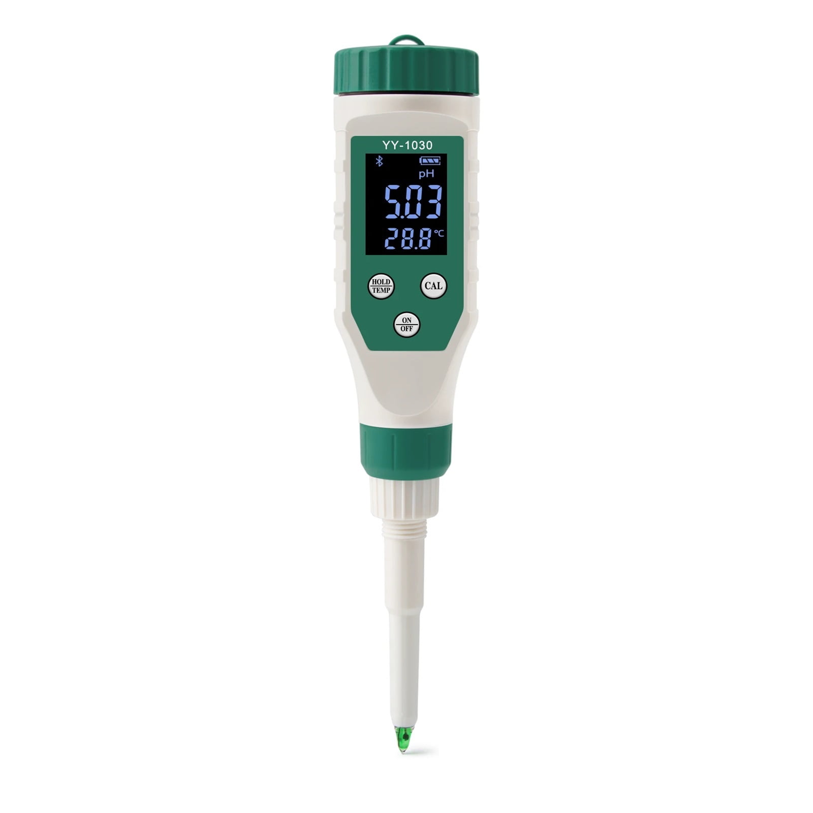 Digital Bluetooth Food PH Meter 0.00~14.00 High Accuracy Sensor Smart ...