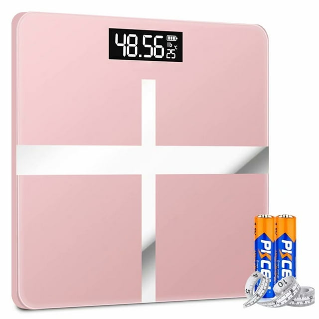Digital Body Weight Scale, Bathroom Scale with Large Backlit Display ...