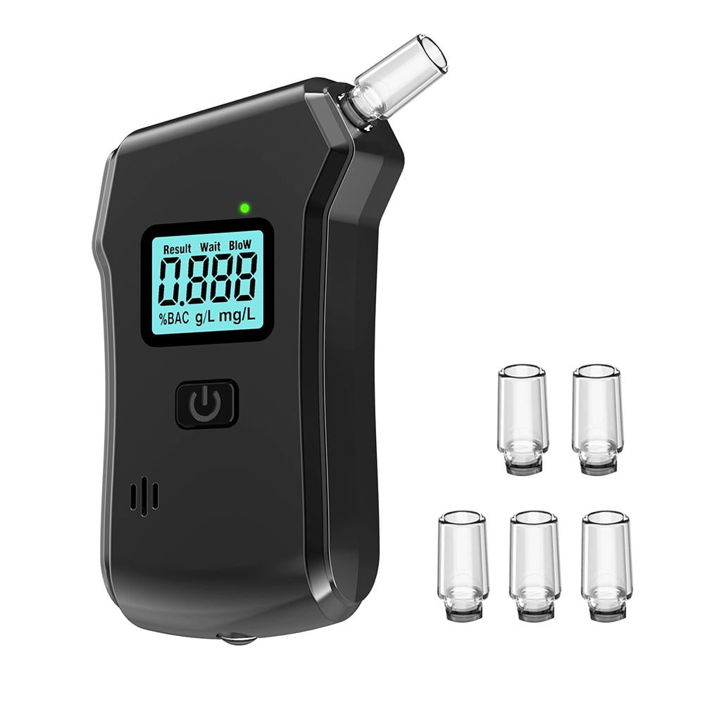 Digital Breath Alcohol Tester with Advanced Sensor and Dual Filtering ...