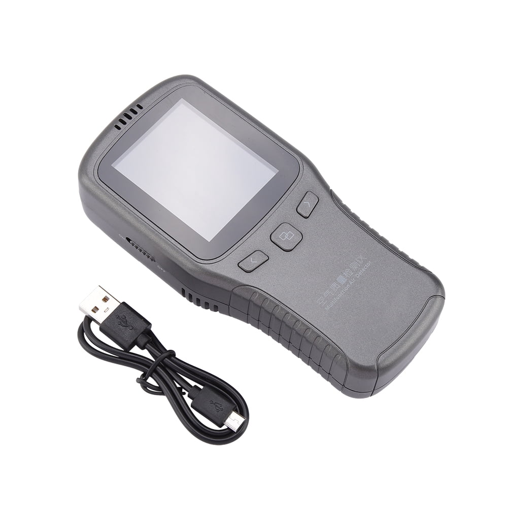 Digital CH2O TVOC PM10 PM2.5 Air Quality Gas Detector Monitor - Walmart.com