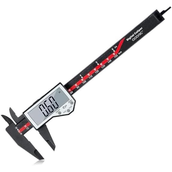 Digital Caliper, 0-6" Caliper - Off Feature with Large LCD Screen ...