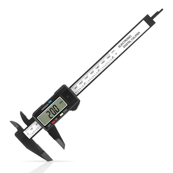 Digital Caliper, 0-6 inches Caliper with Large LCD Screen, Auto - Off ...