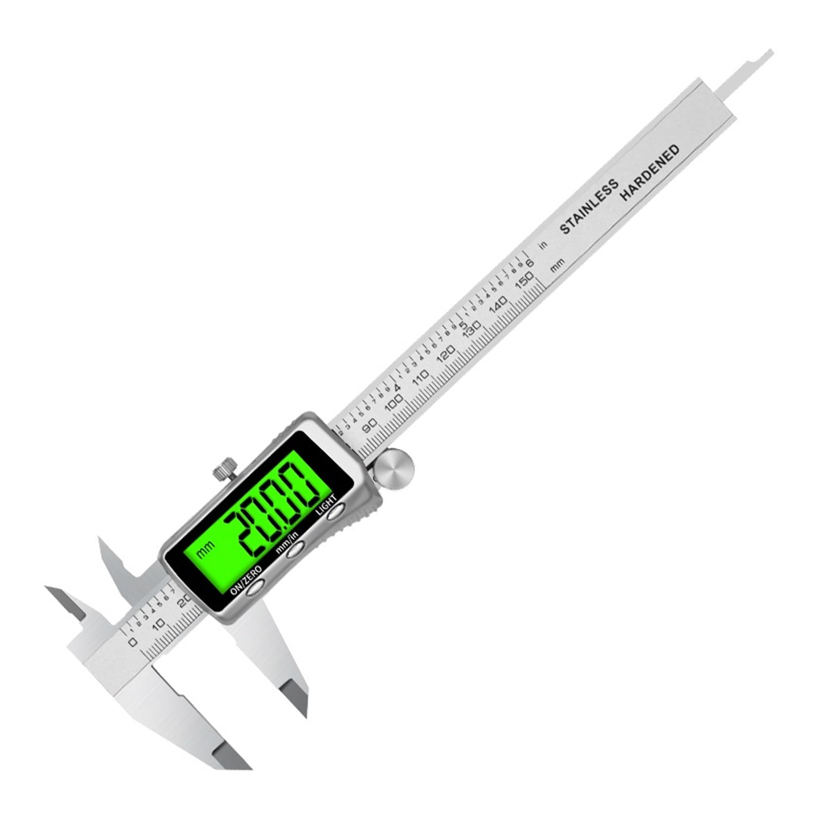 Digital Caliper 150 Mm 6 Inch Measurement Tool Stainless Steel Vernier ...