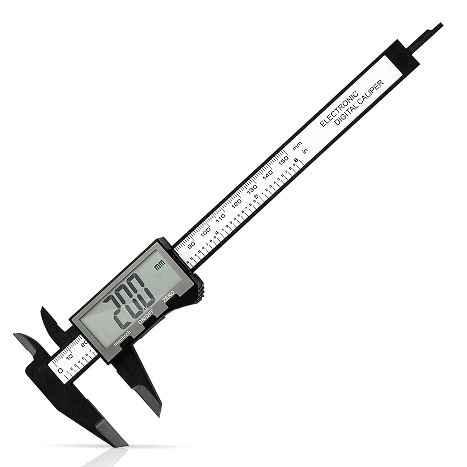 Digital Caliper, Dial Caliper 6 Inch with Extra-Large LCD Screen ...