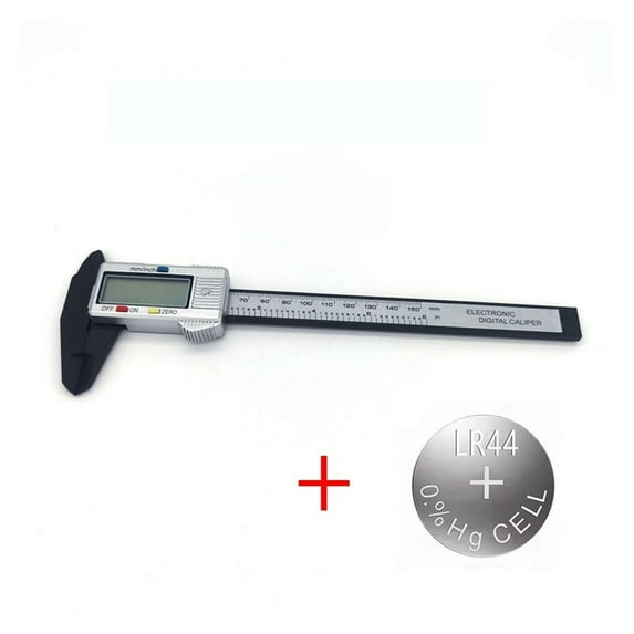 Digital Caliper Electronic Carbon Fibre Vernier Calipers 150mm/100mm ...