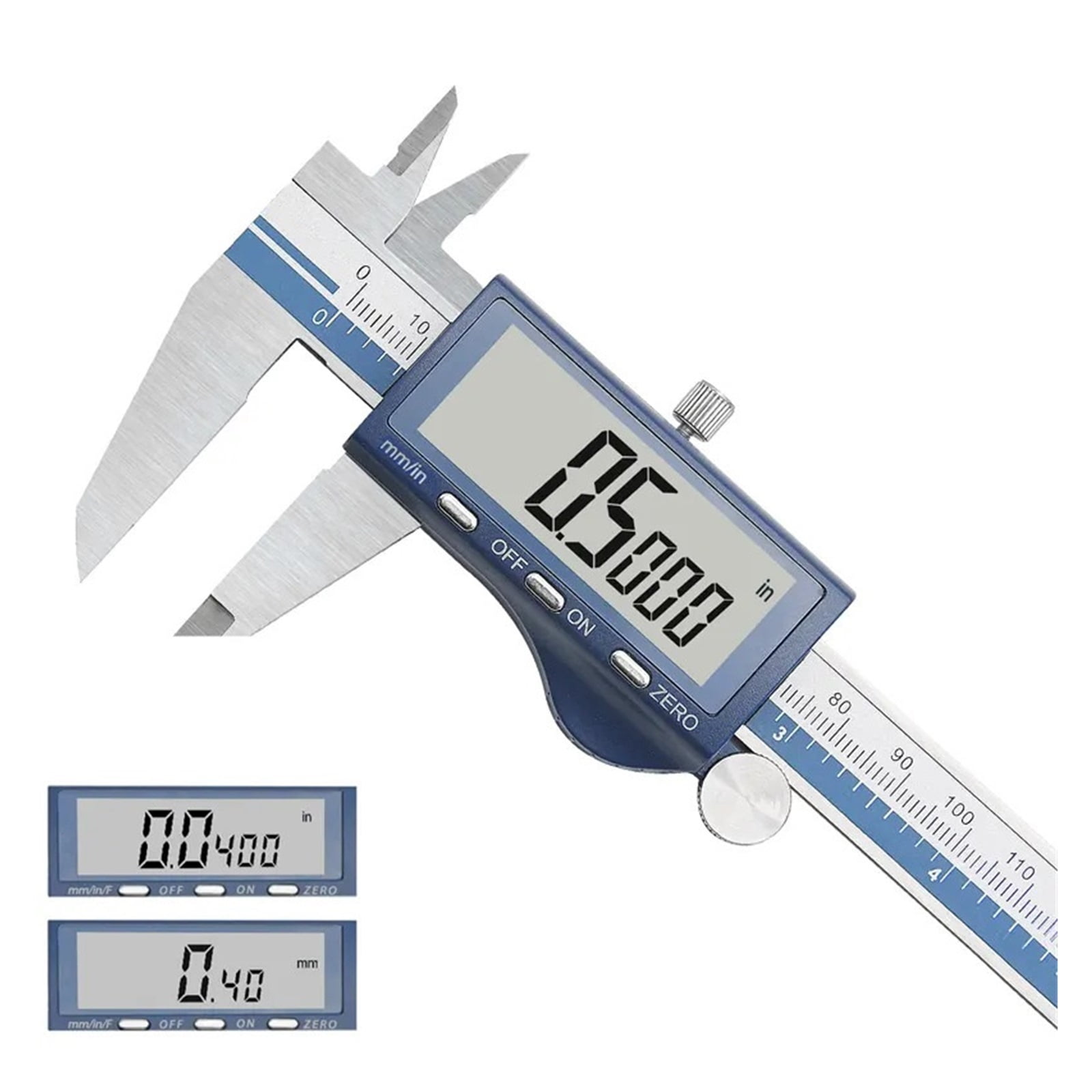 Digital Caliper IP 54 Waterproof 150 Mm 6 Inch Caliper Metal Vernier ...