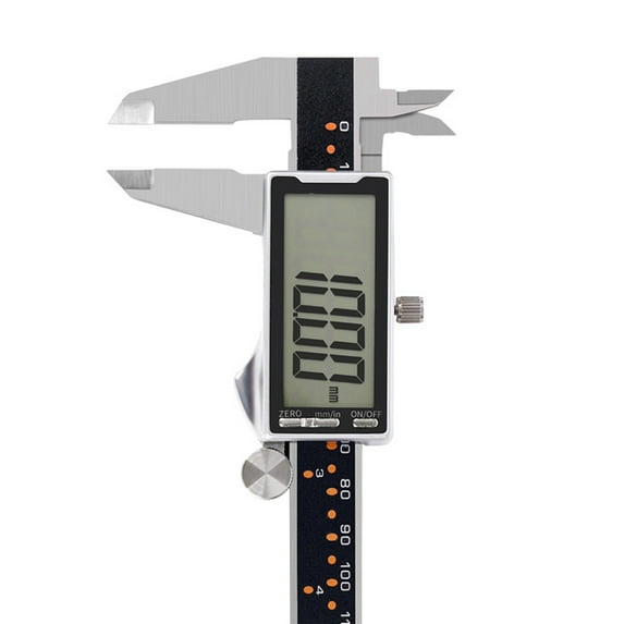 Digital Caliper Metric/Inch Electronic Vernier Caliper Digital Ruler ...