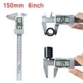 Digital Caliper Vernier Micrometer Electronic Ruler Gauge Meter 150mm 6 ...