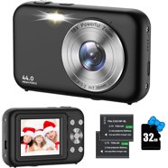 Digital Camera, FHD 1080P, Digital Point and Shoot, 44MP for Vlogging ...