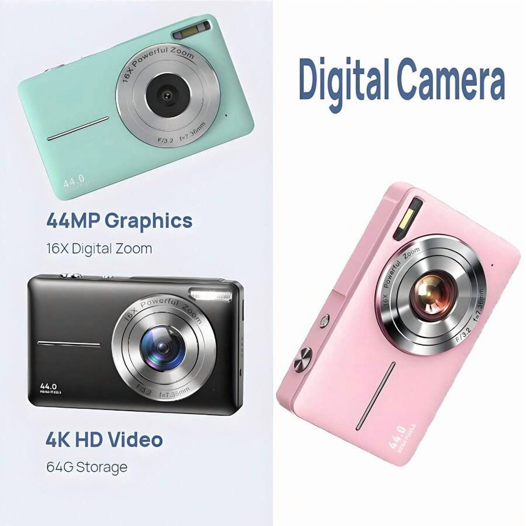 Digital Camera - 16X Optical Zoom, FHD 1080P, Stabilized, Compact ...