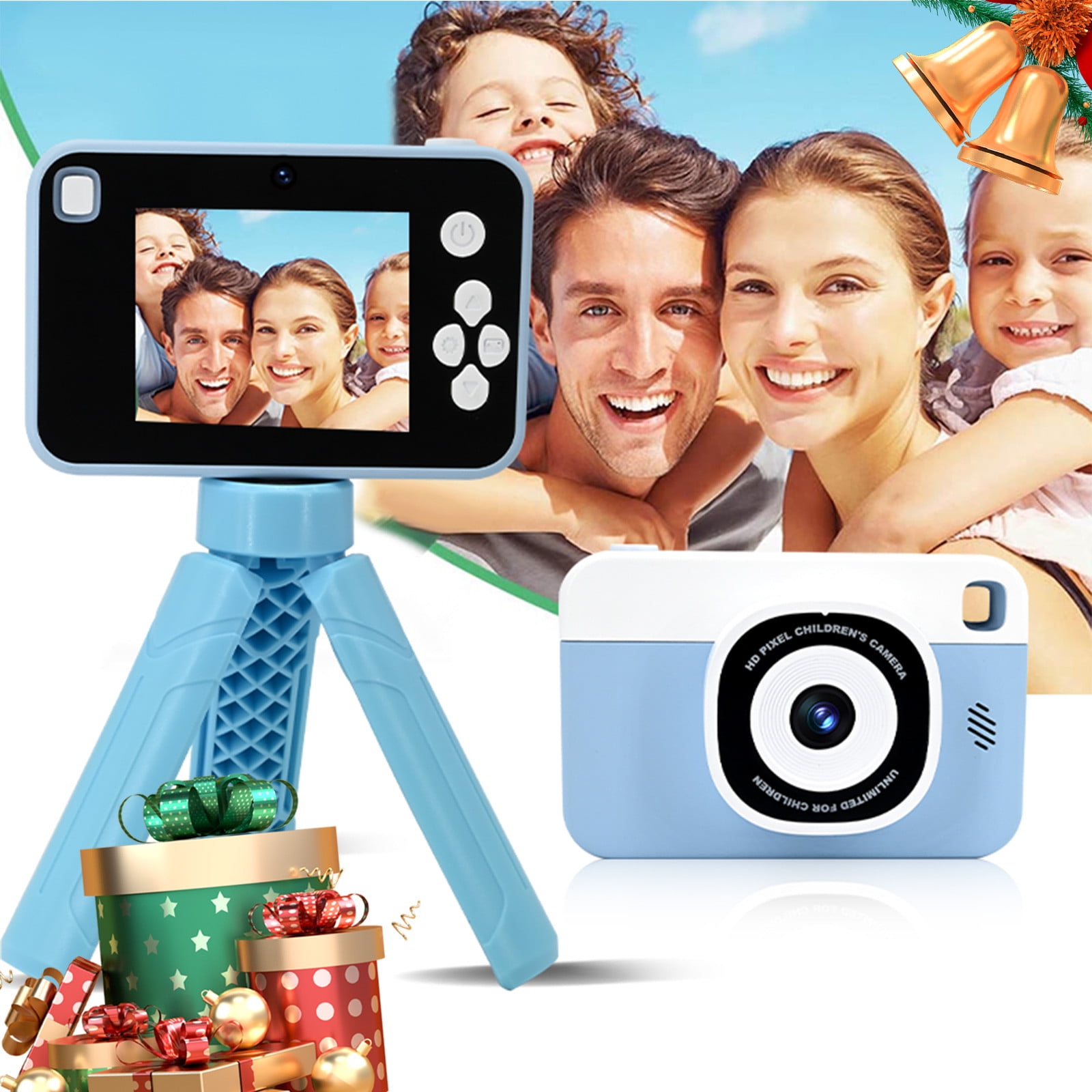 Digital Camera 2.4-inch Large Screen HD Student Retro Campus Portable ...