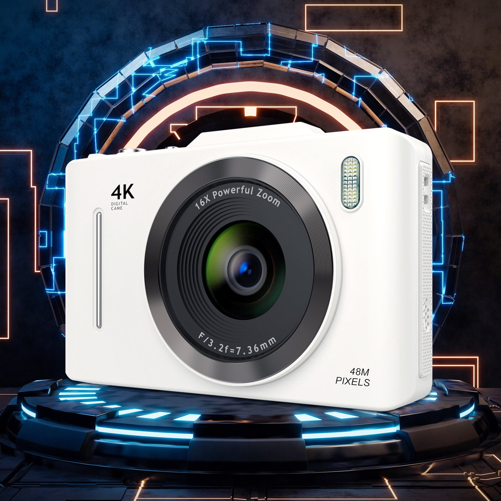 Digital Camera 2.8-inch 16X 1080P High-definition Recording, 44MP CMOS ...