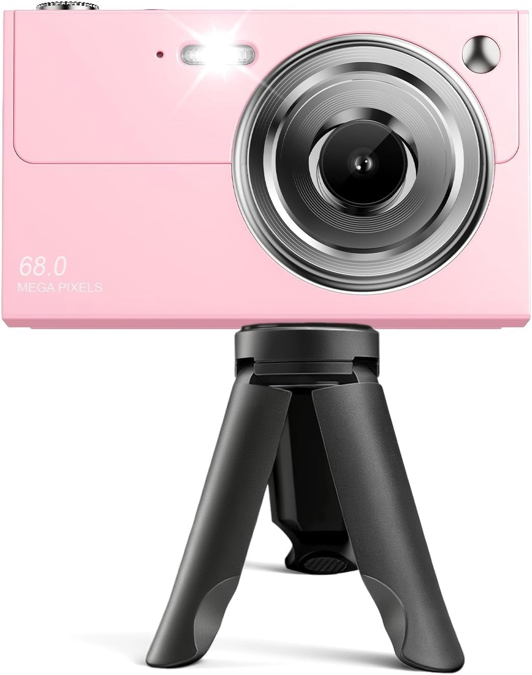 Digital Camera for & Beginners, 4K Digital Camera with 64GB SD Card 16X ...