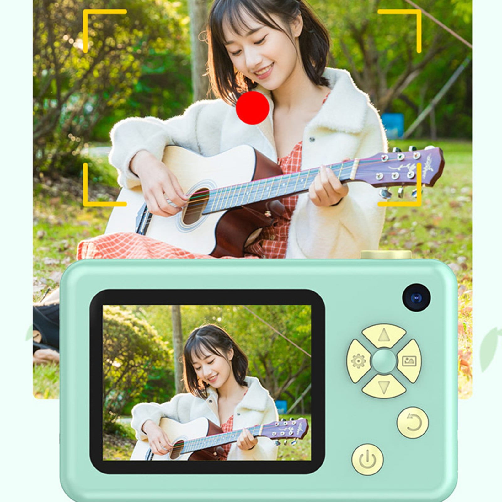 Digital Camera CCD 48 Million HD Light Card Dual Lens Can Be Self-timer ...