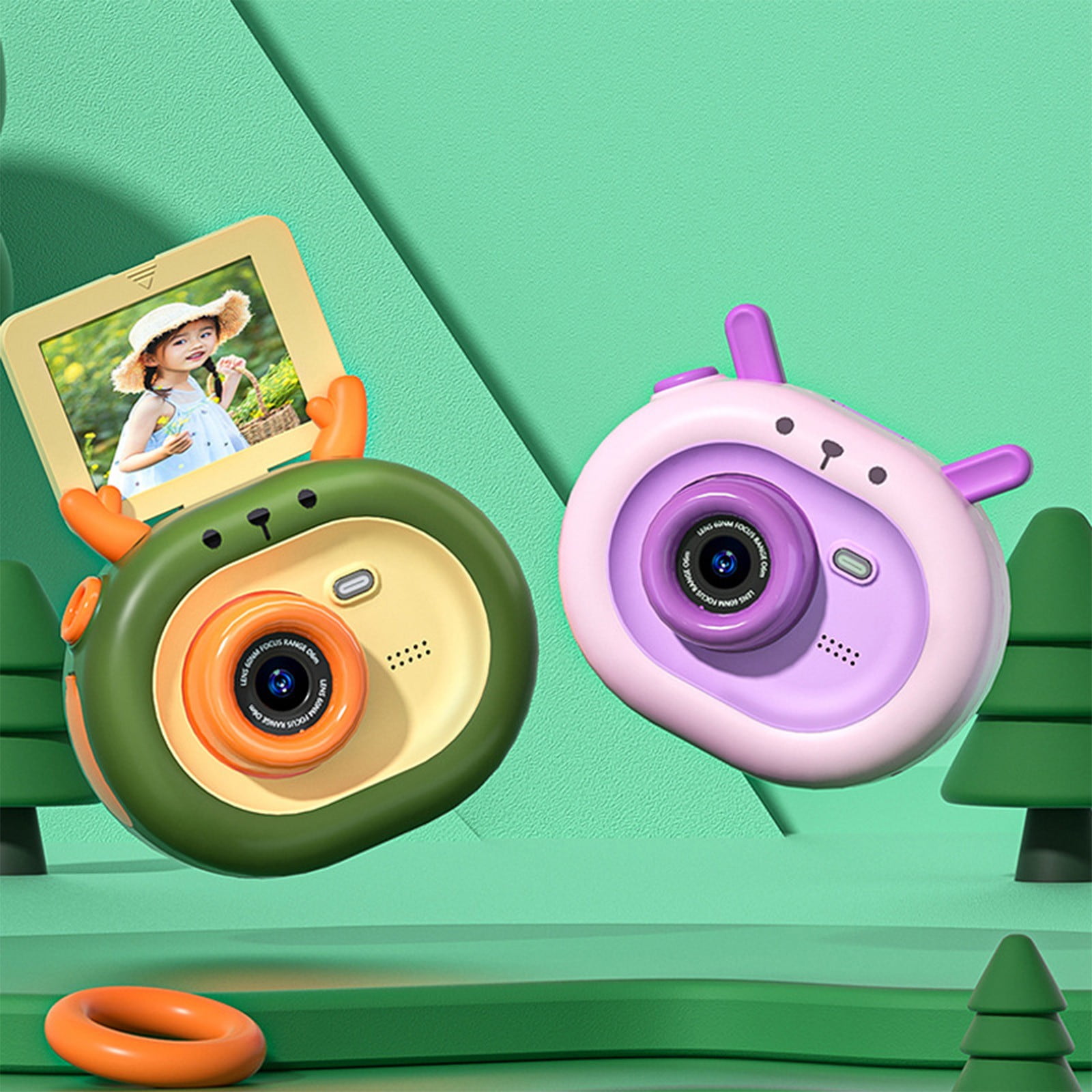 Digital Camera CCD 48 Million HD Light Card Lens Can Be Self-timer ...