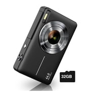 Vivitar 4K Digital Camera, 8x Digital Zoom, 3" LED Display, Bonus Macro ...
