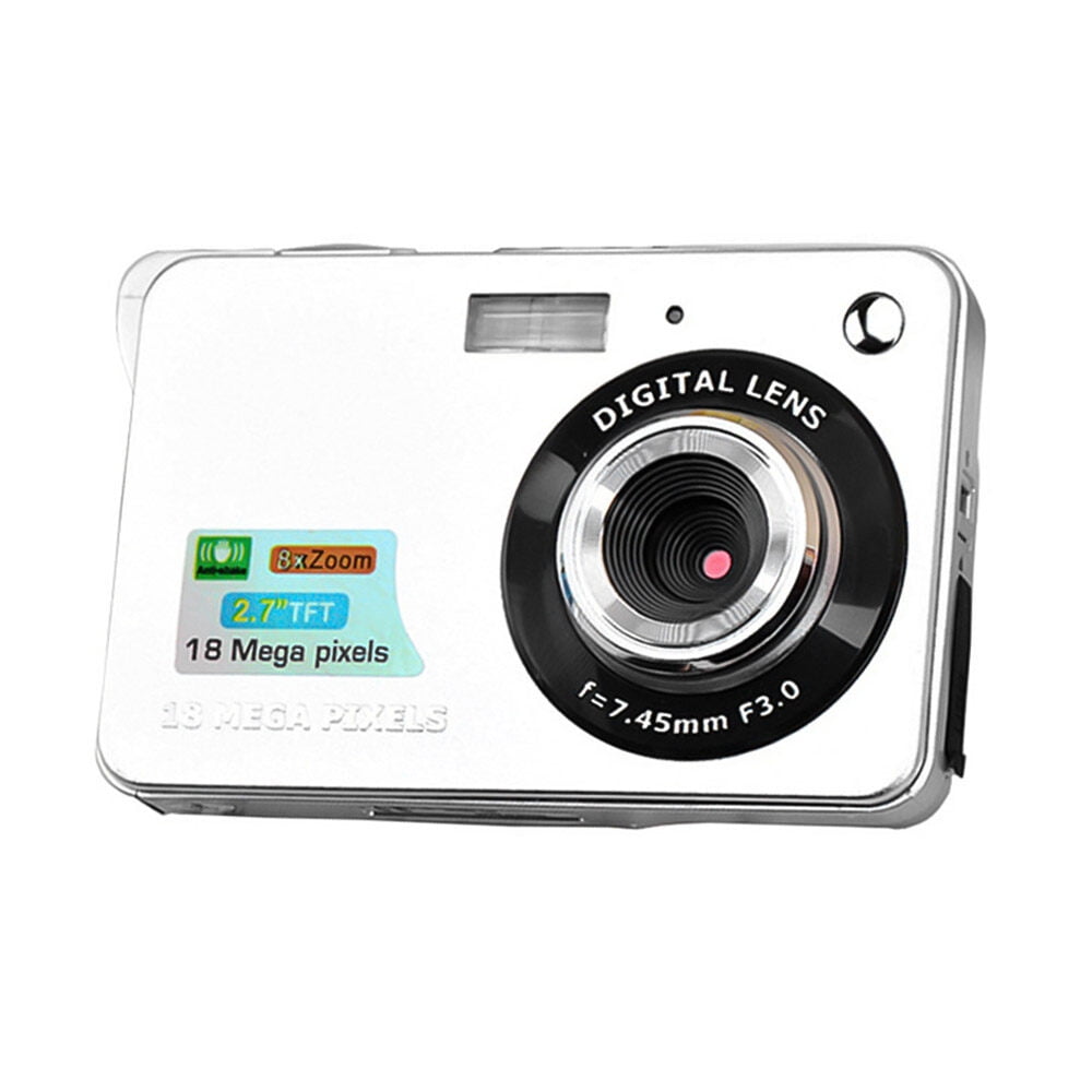 Digital Camera Mini Pocket Camera 18MP 2.7 Inch LCD Screen 8x Zoom ...