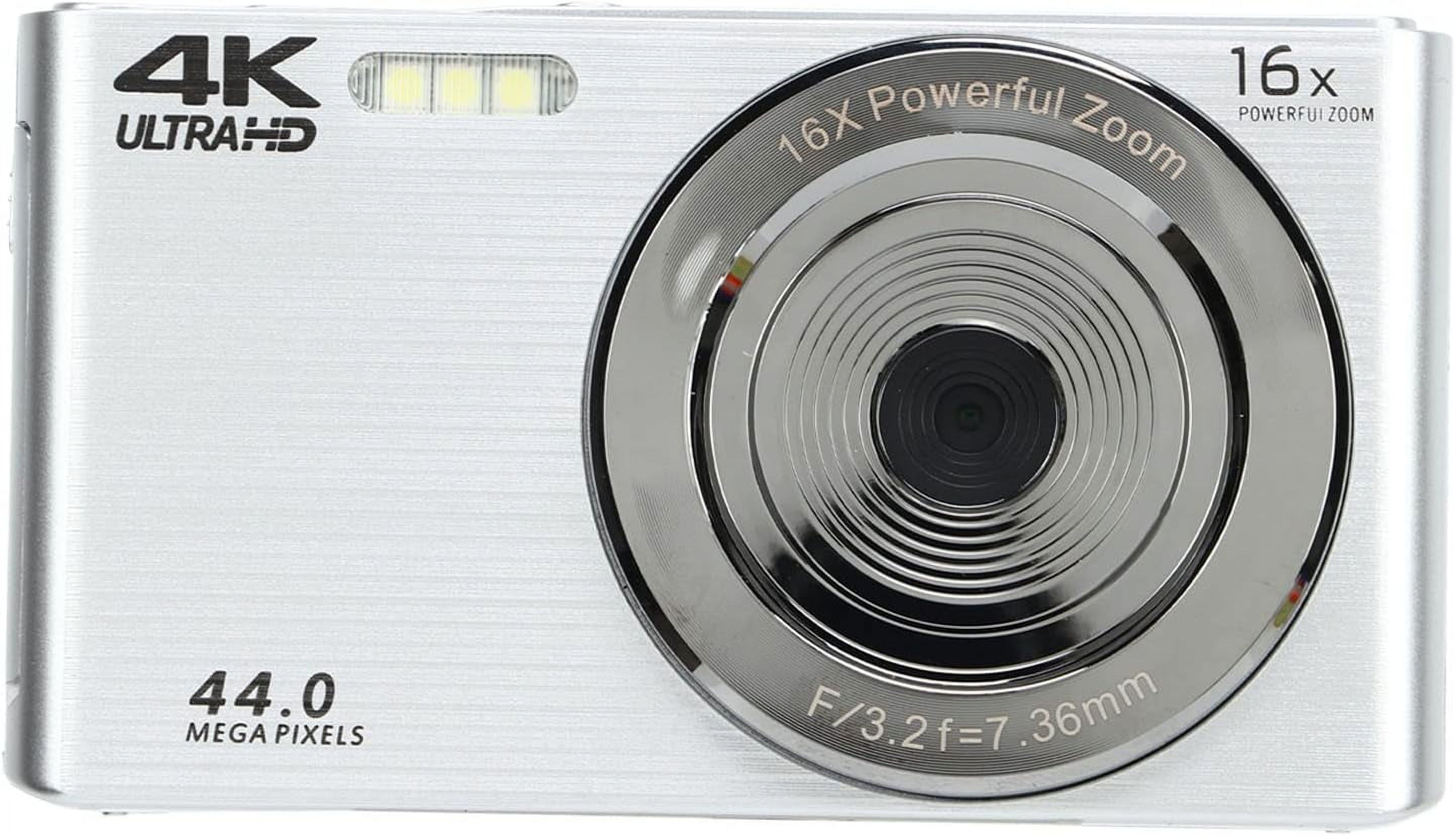 Digital Camera Vlogging Camera, 2.8in Screen 16X Digital Zoom Camera ...