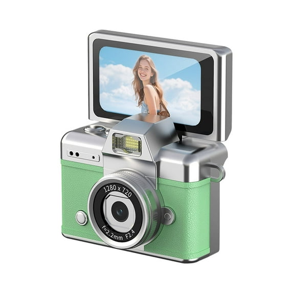 Digital Camera With 1.47 In LCD Screen Retro Keychain Camera With 1080p ...