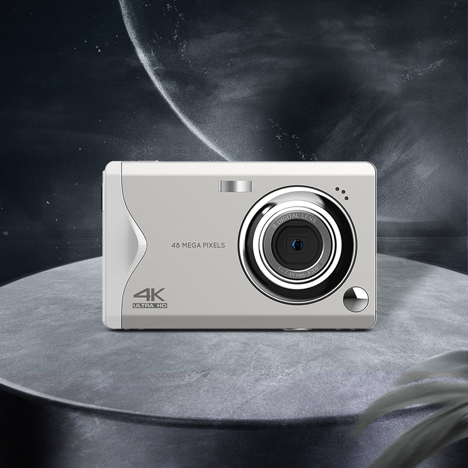 Digital Camera for Gift, 4K HIgh Definition 3 Inch Camera Large Screen ...