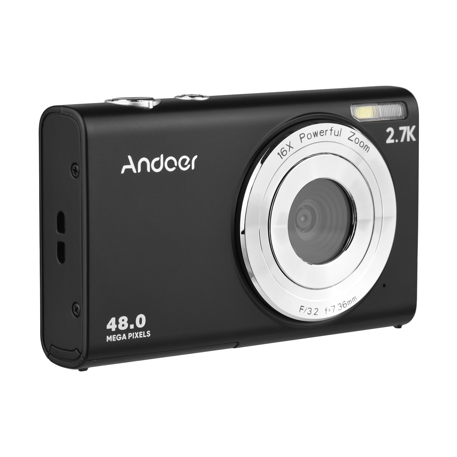 Digital Camera,-shake Smile Capture Fill With Carry Kids Camera 2.7k ...