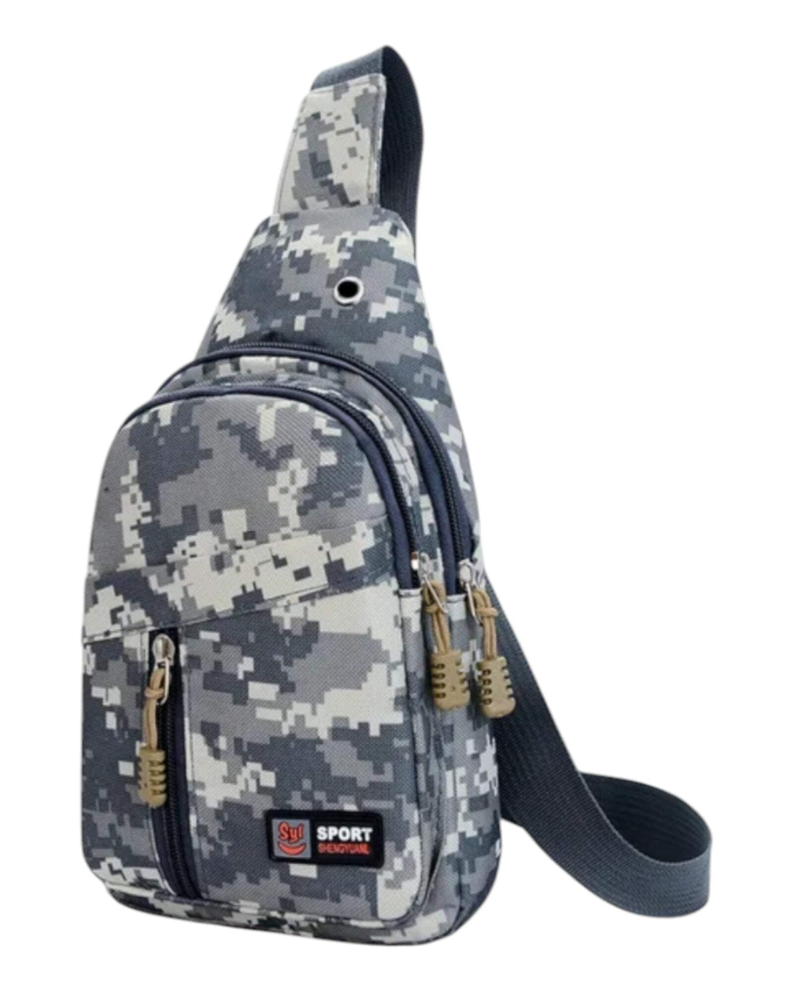 Digital Camo Sports One Should Sling Canvas Bag - Walmart.com