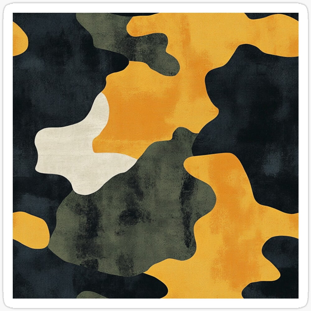 Digital Camouflage Revolution Sticker Kir-4591 - Walmart.com