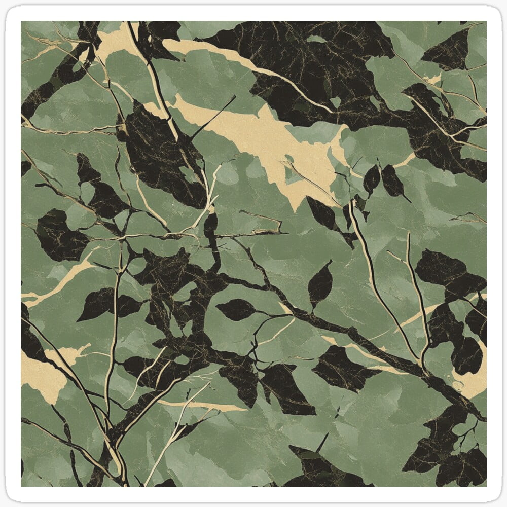 Digital Camouflage Revolution Sticker Kir-4723 - Walmart.com