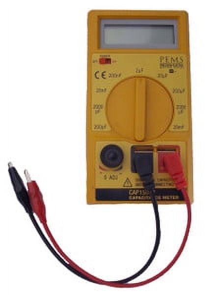 Digital Capacitor Tester for Electric Motor Capacitors Range 200pf to ...