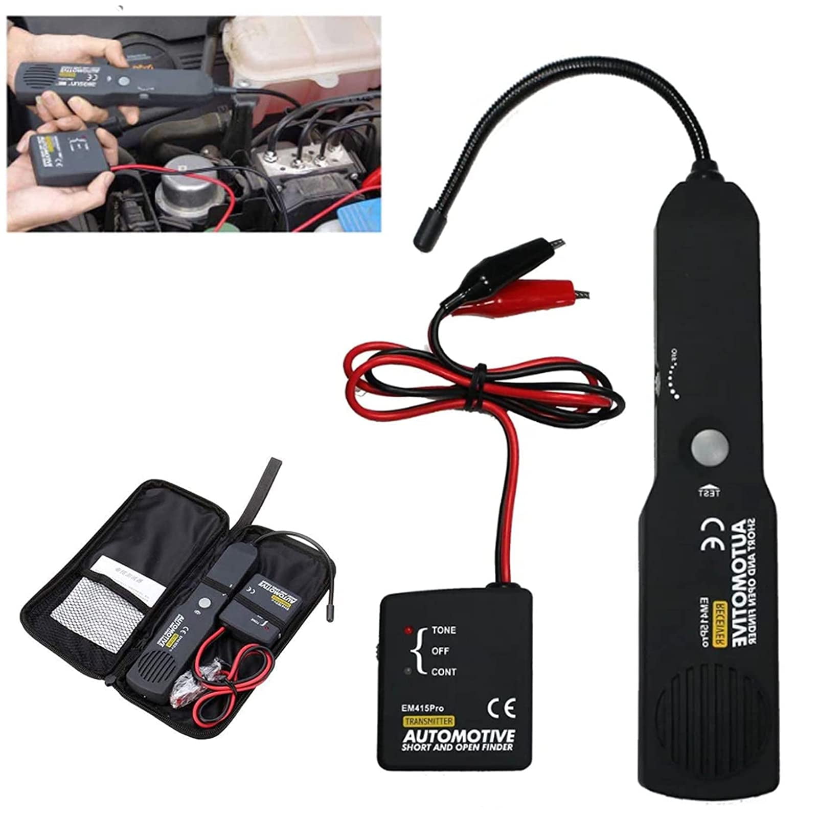Digital Car Circuit Scanner Diagnostic Tool, Automotive Circuit Tester ...