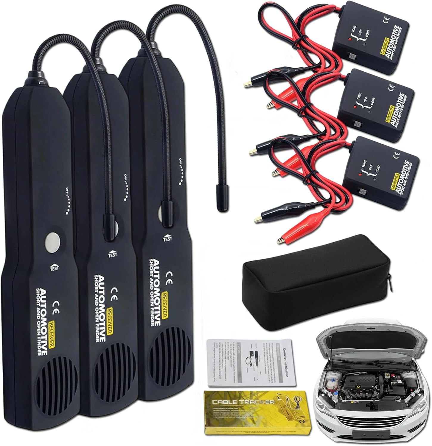 Digital Car Circuit Scanner Diagnostic Tool, Automotive Short and Open ...