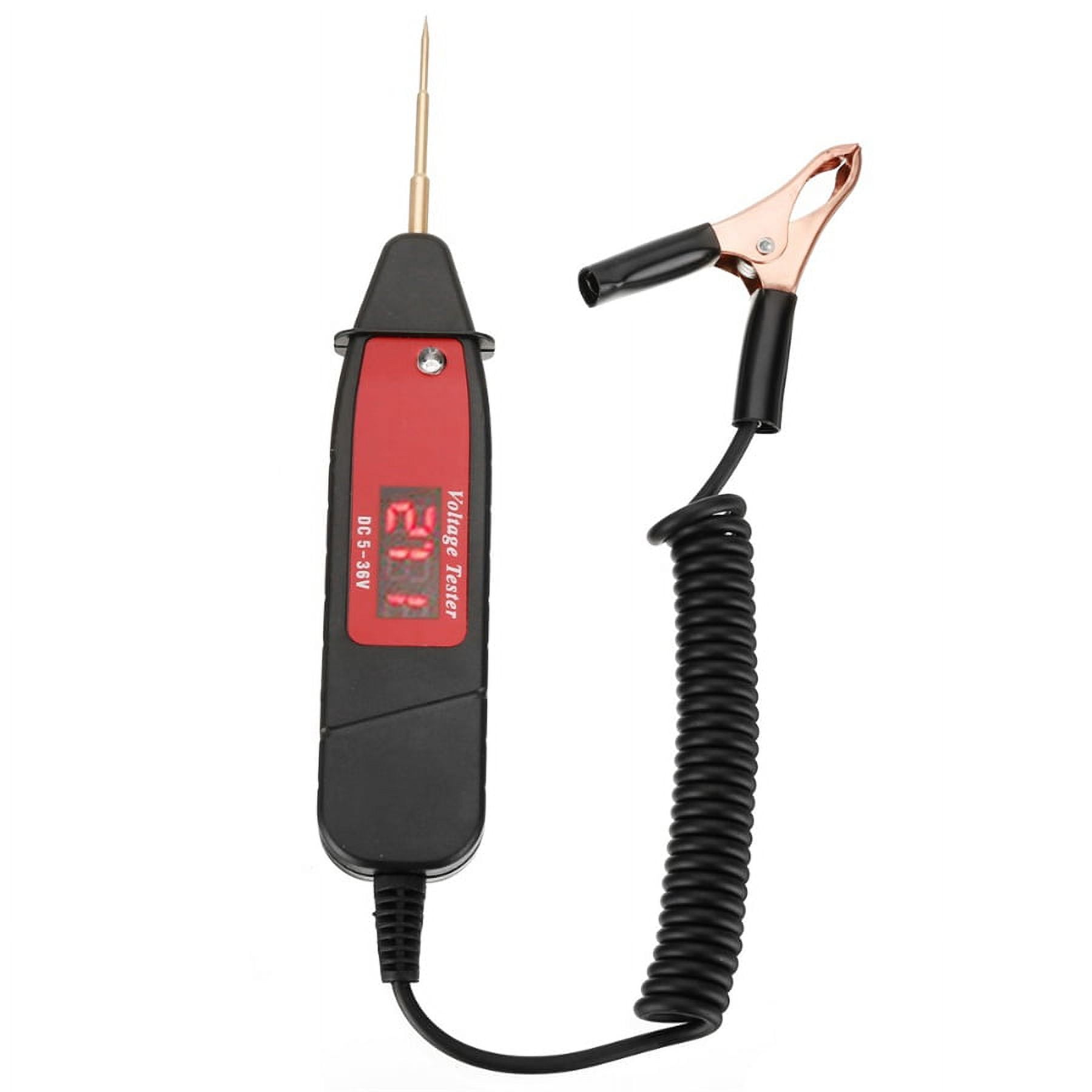 Digital Car Fuse Electric Circuit Probe Tester 5-36V Voltmeter Voltage ...