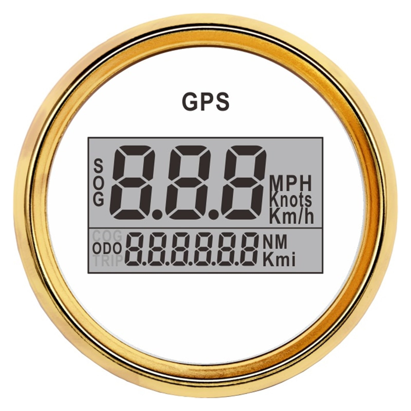 Digital Car Speedometer GPS Odometer 52mm GPS Speedometer Odometer Car ...