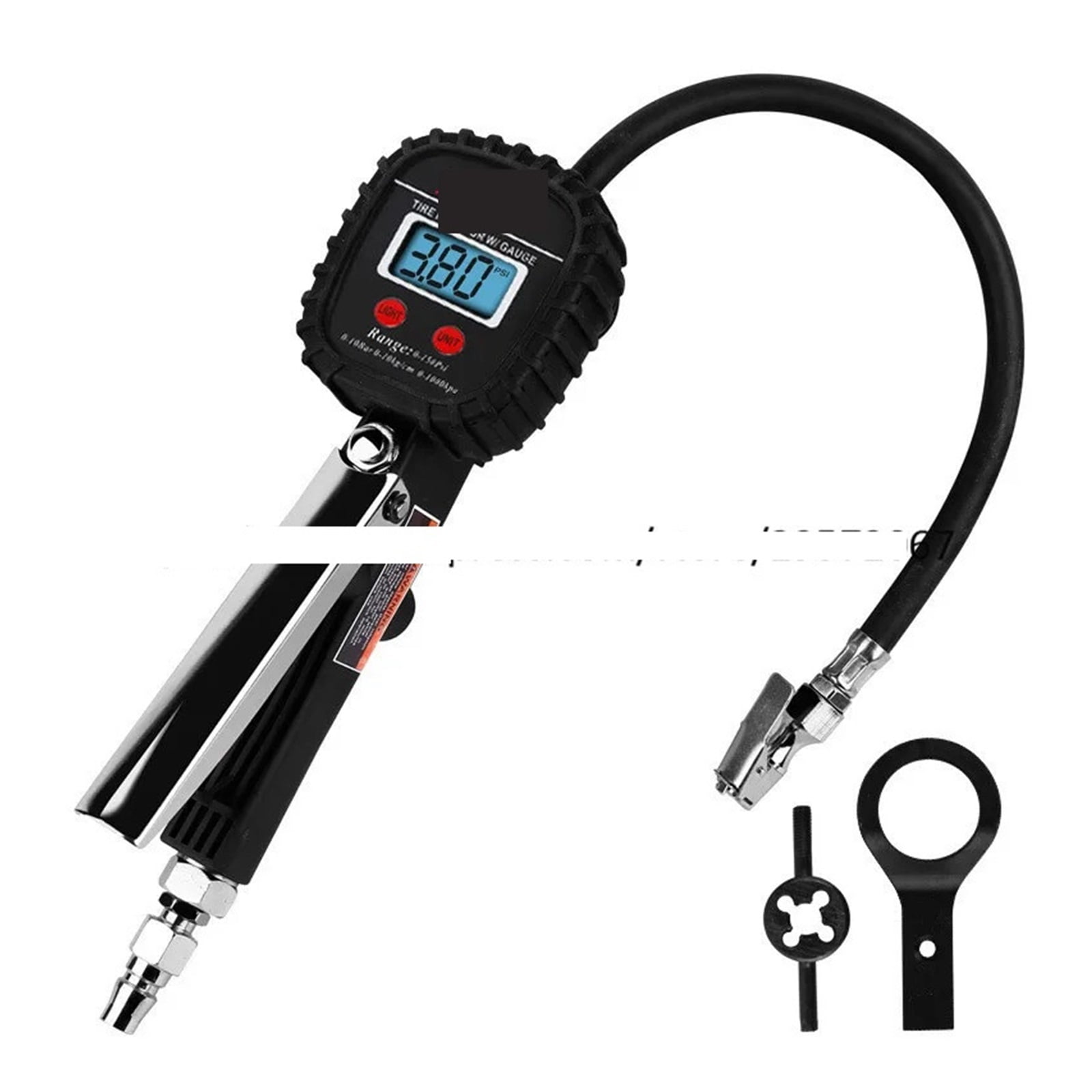 Digital Car Truck Air Tire Pressure Inflator Gau, LCD Display Dial ...