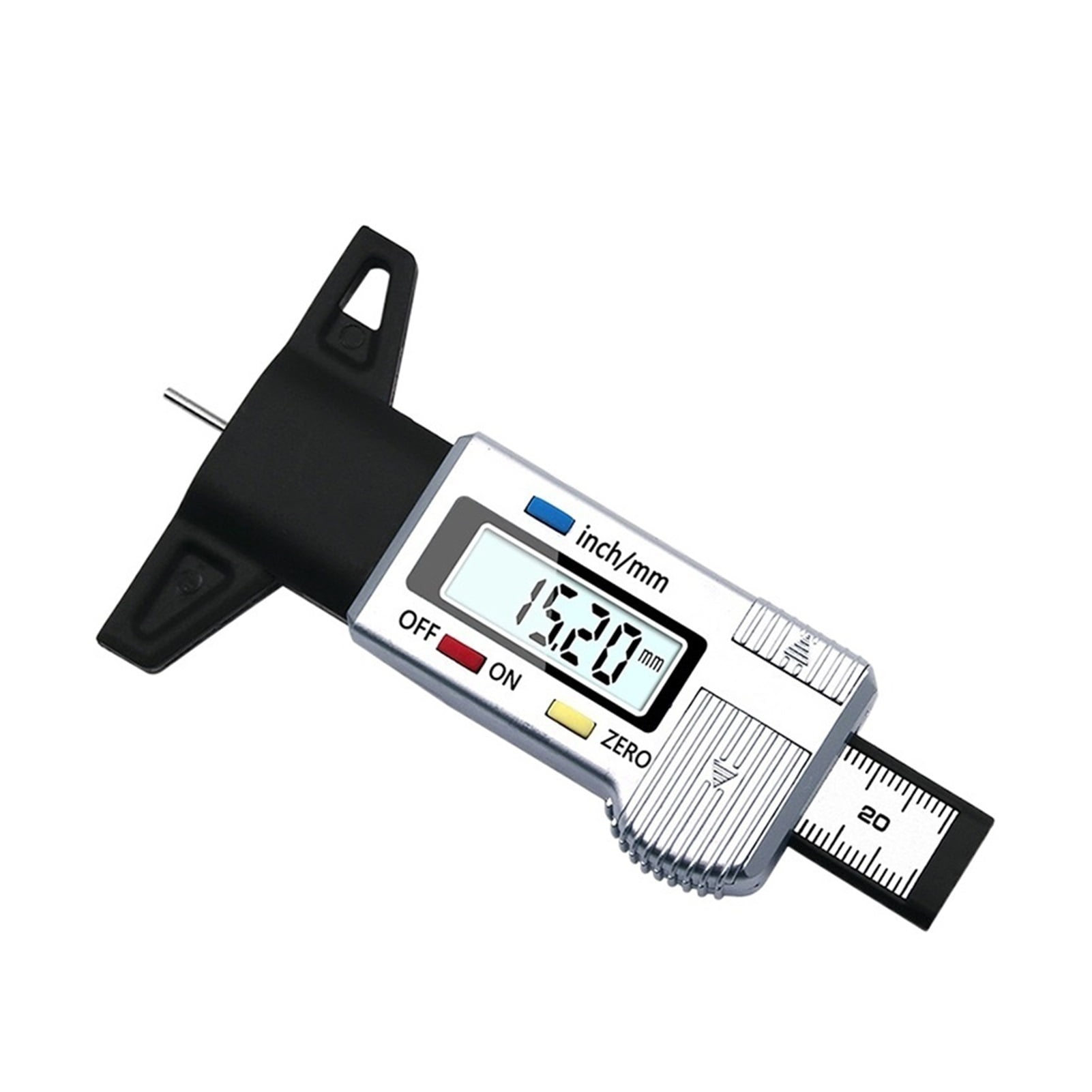 Digital Car Tyre Tire Tread Depth Gauge Meter Auto Tire Wear Detection ...