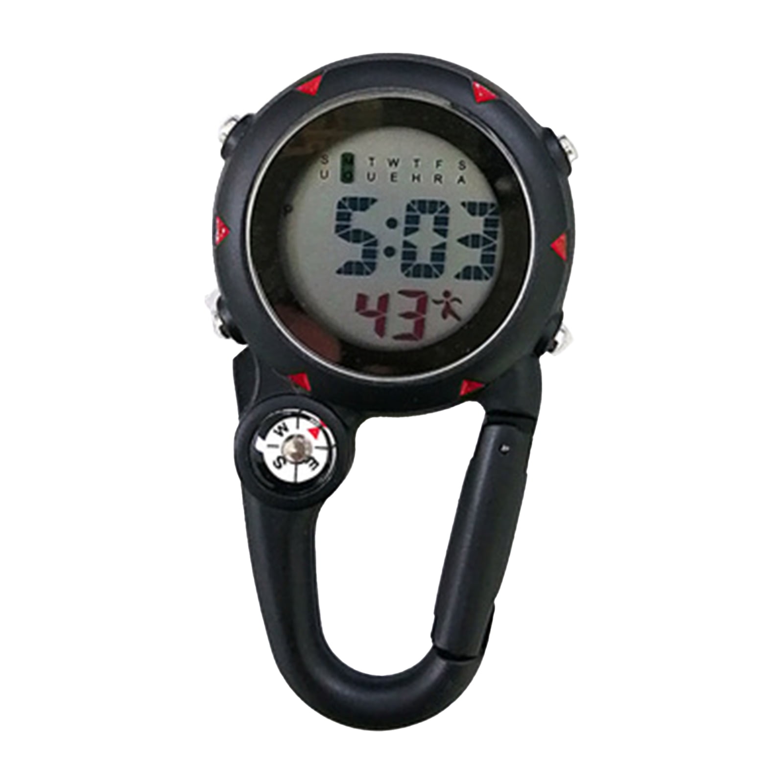 duixinghas Digital Carabiner Watch, Luminous, Anti-scratch, Energy ...