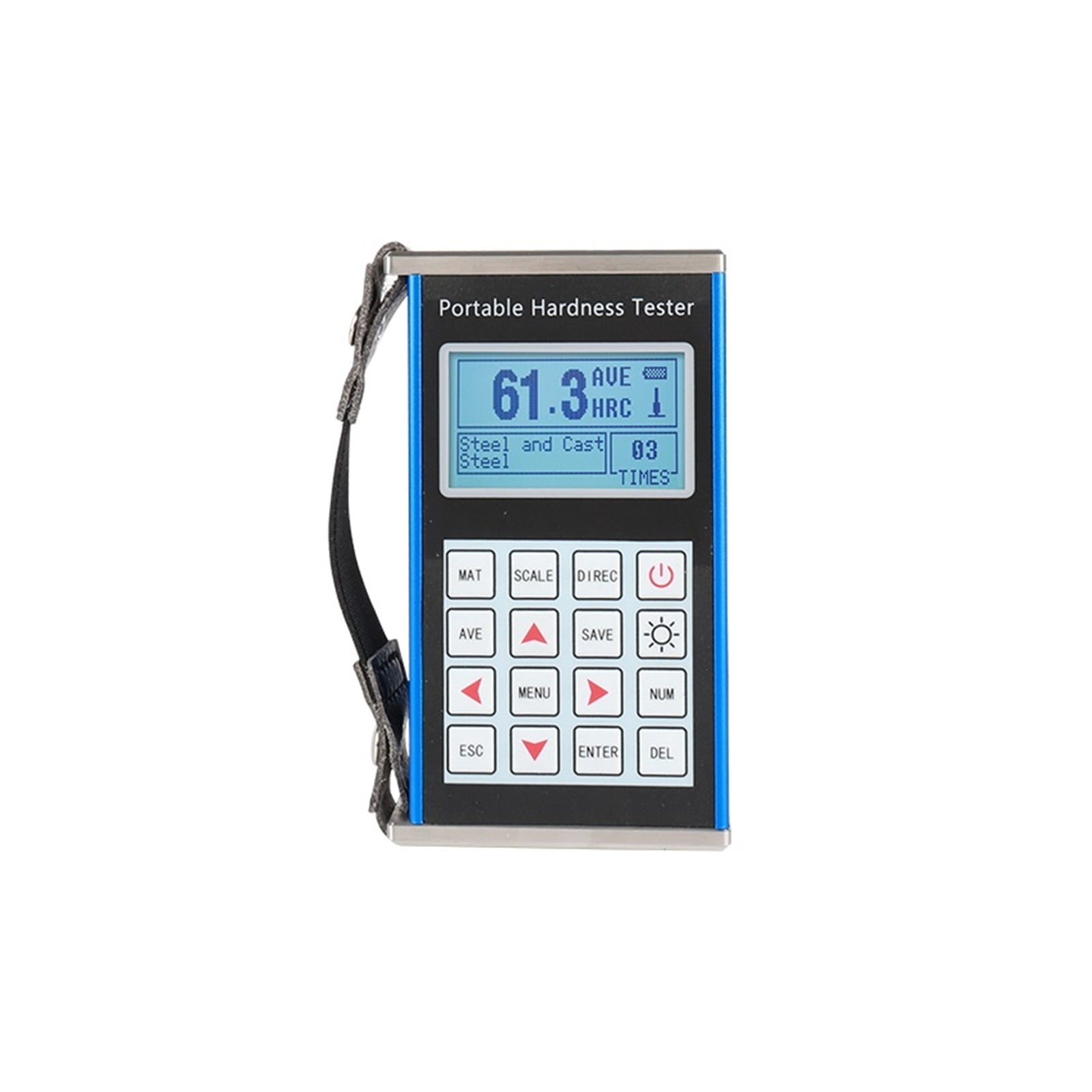 Digital Cast Steel Hardness Tester Portable Metal Leeb Durometer HV HB ...