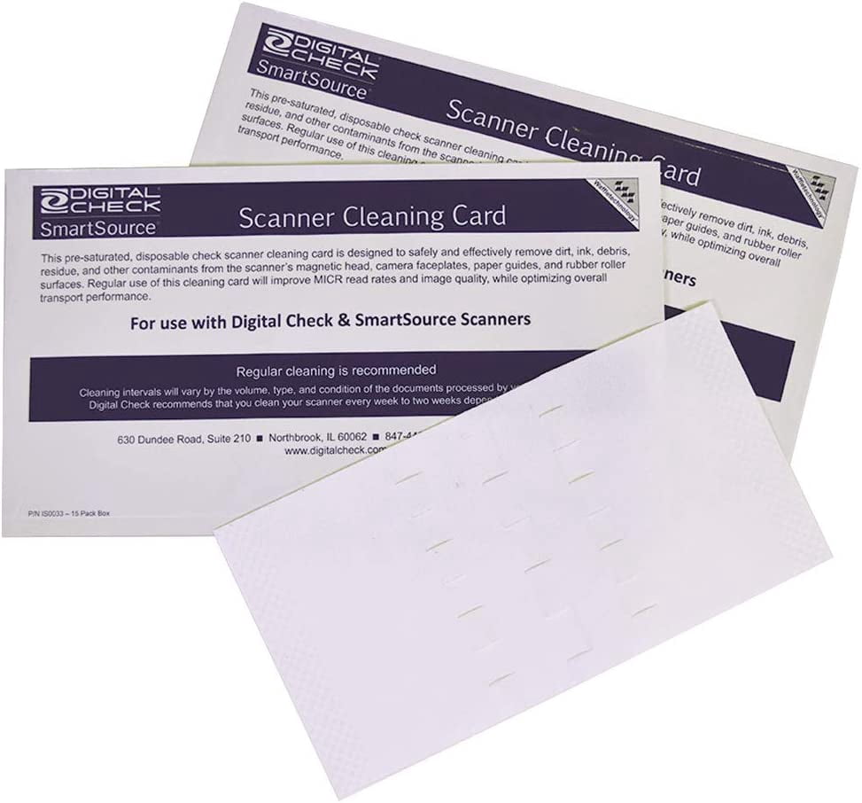 Digital Check Cleaning Card with Waffletechnology - Walmart Business ...