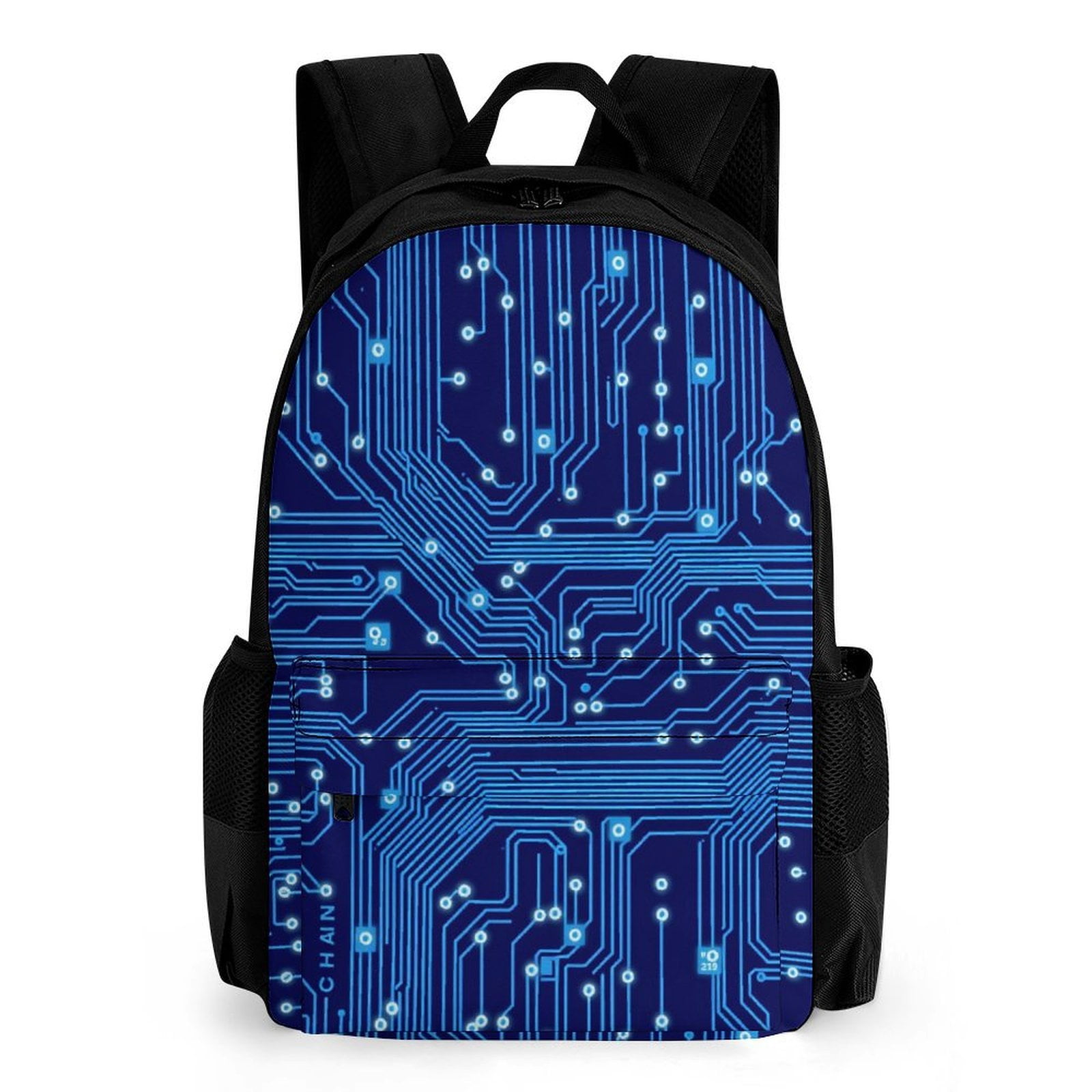 Digital Circuit Board Student Travel Bags Laptop Daypack Backpack ...
