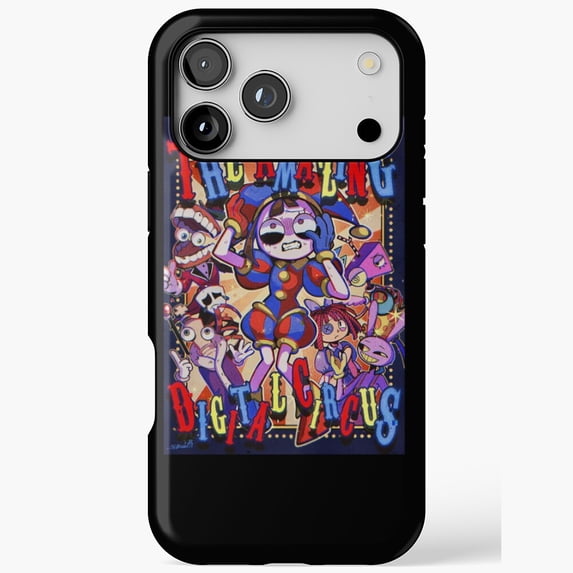 Digital Circus Retro Cast Poster Cover iPhone 17 through 11 Pro Max ...