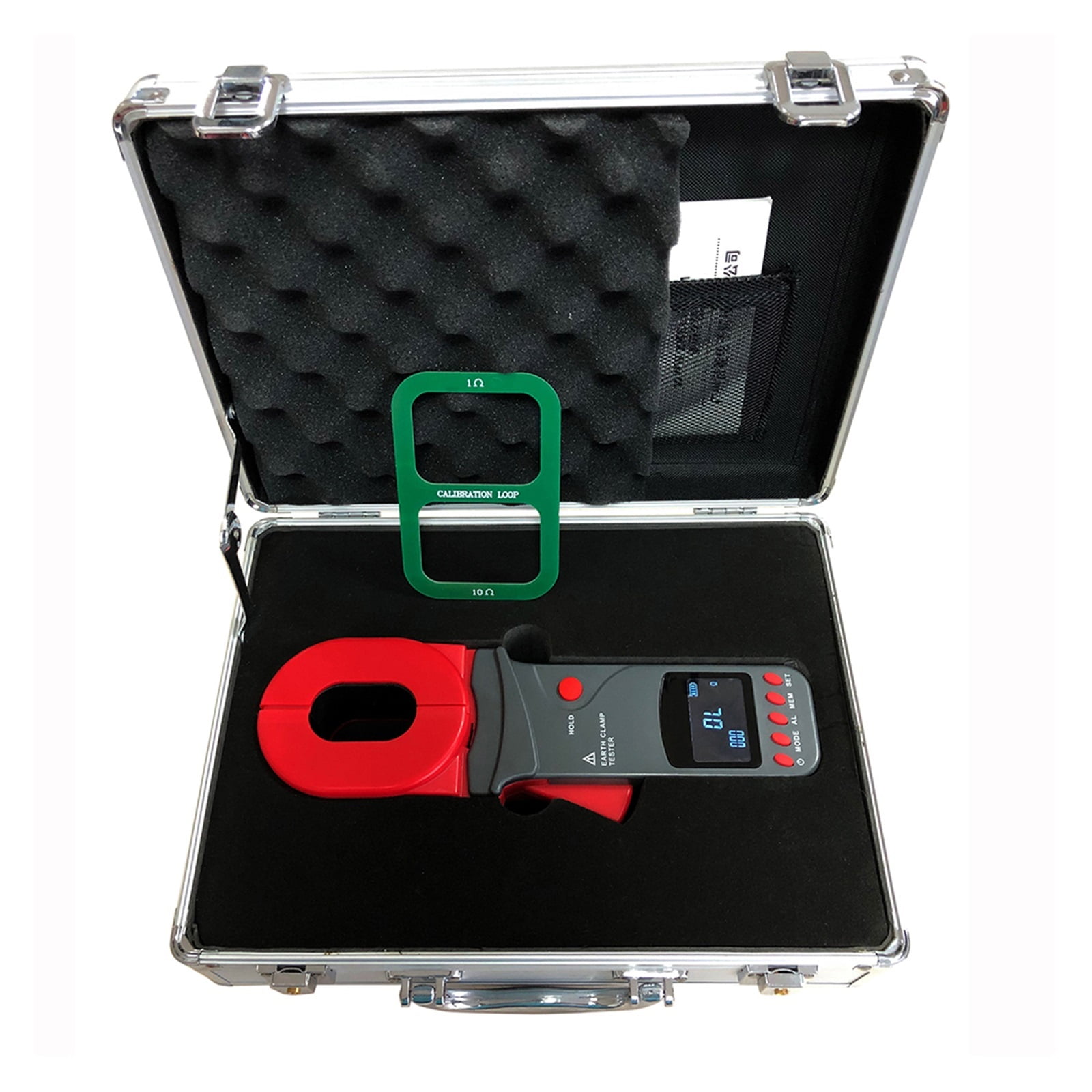 Digital Clamp Grounding Resistance Tester Earth Insulation Tester ...