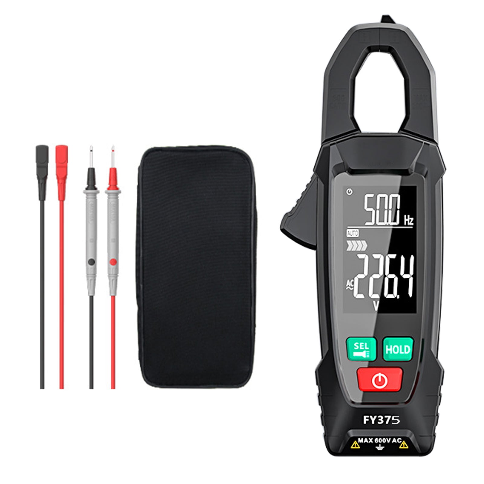 Digital Clamp Meter Current Voltages Multimeter for Electricians ...