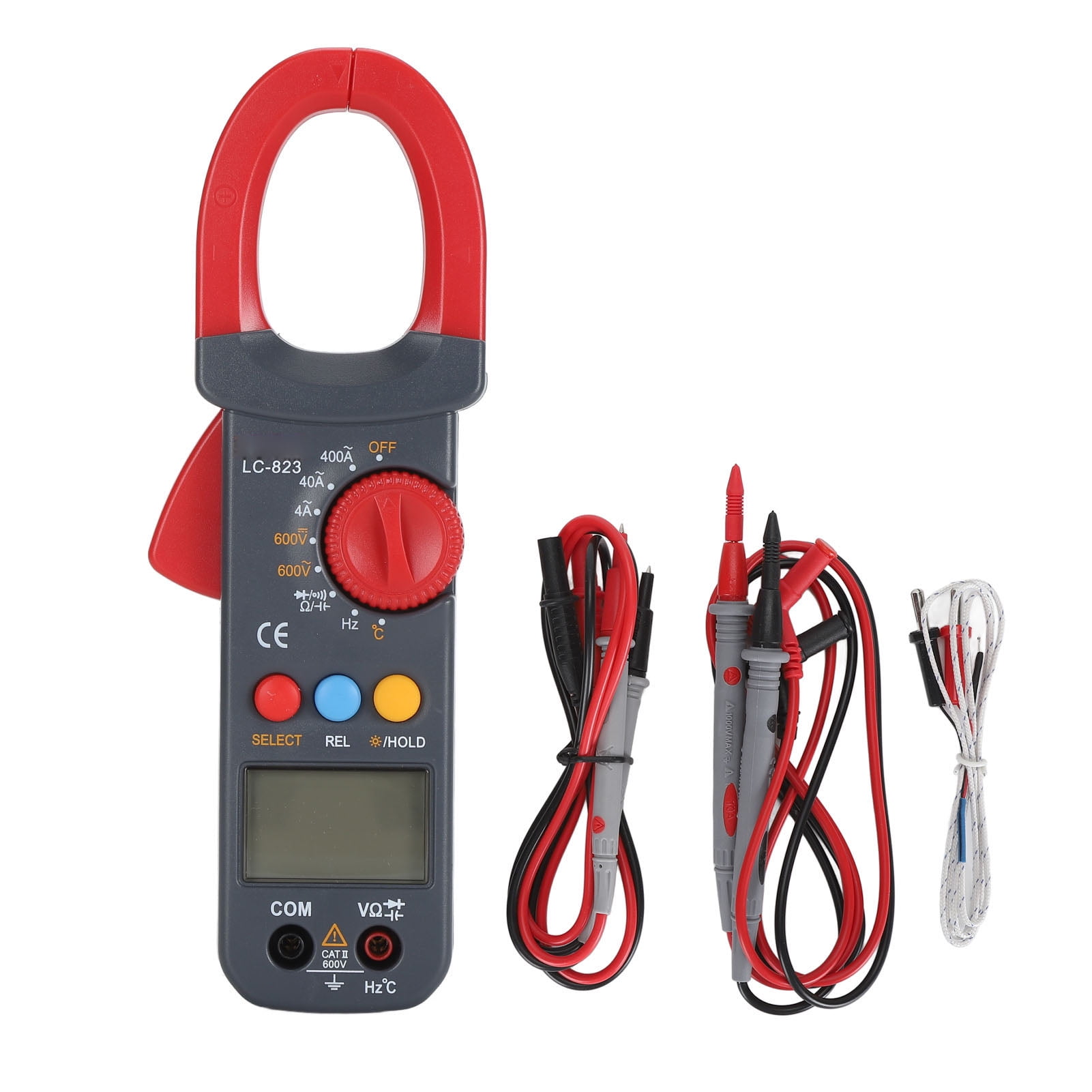 Digital Clamp Meter High Accuracy 3999 Count Multifunctional Multimeter ...