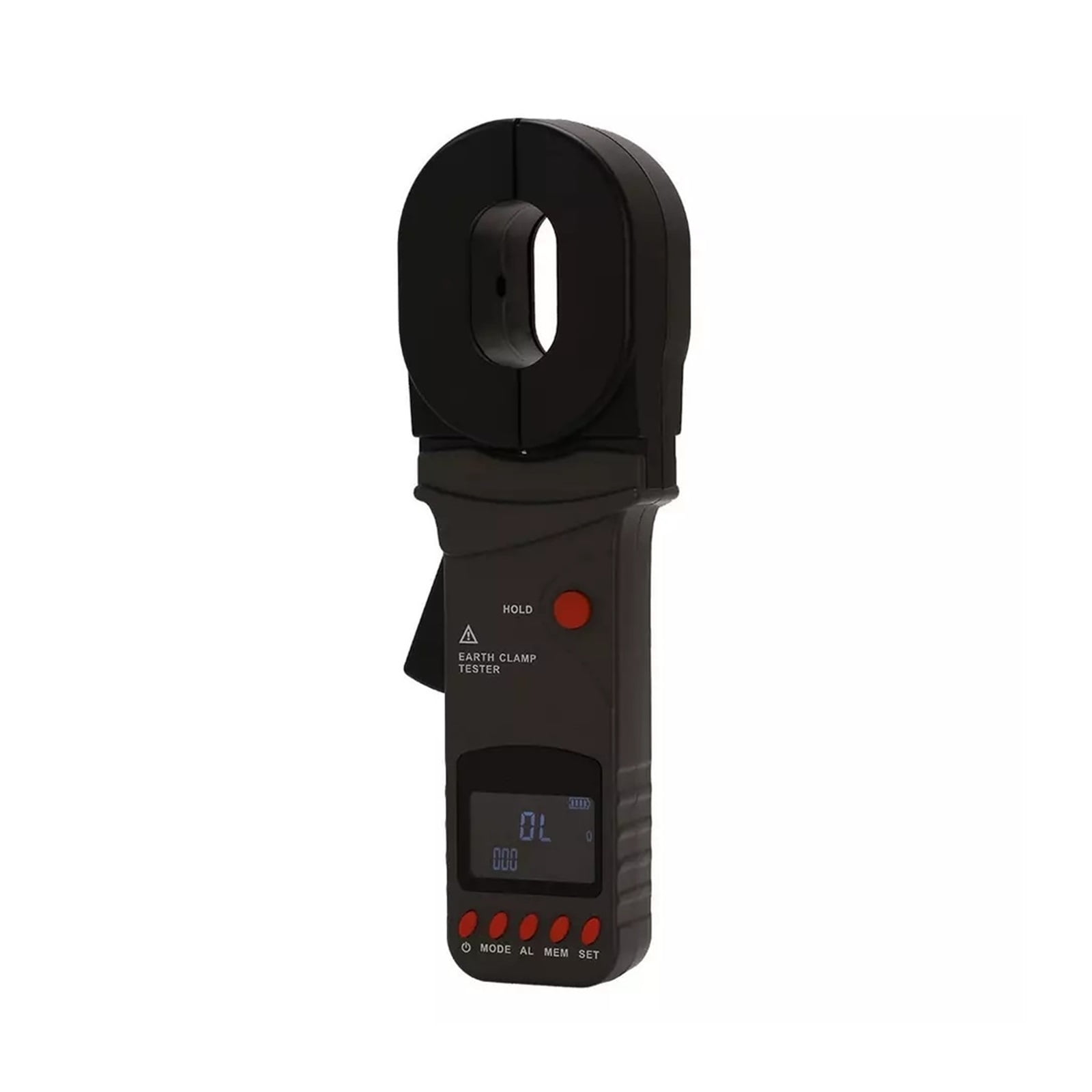Digital Clamp On Earth Resistance Tester Clamp Meter AC And DC Current ...