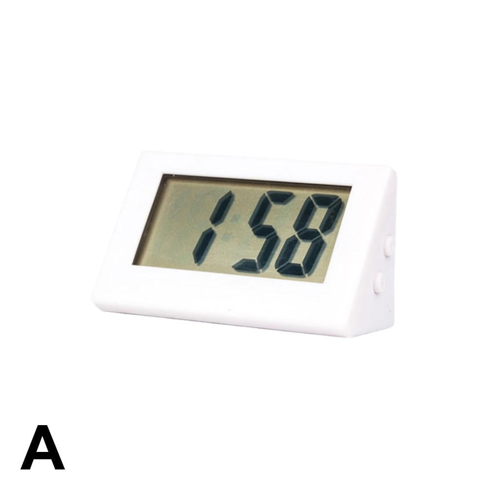 Digital Clock Battery Powered Only, LED Large Display, Small Digital ...