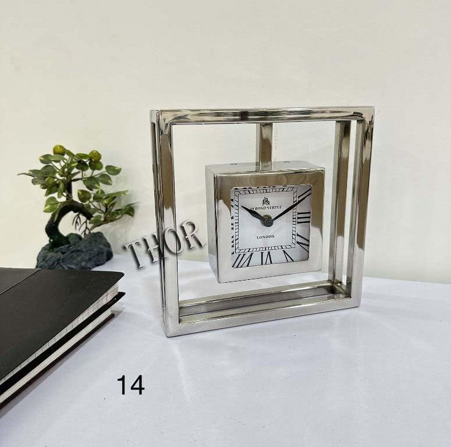 Digital Clock,Desk Shelf Clocks,Clock for Bedroom,Battery Operated with ...