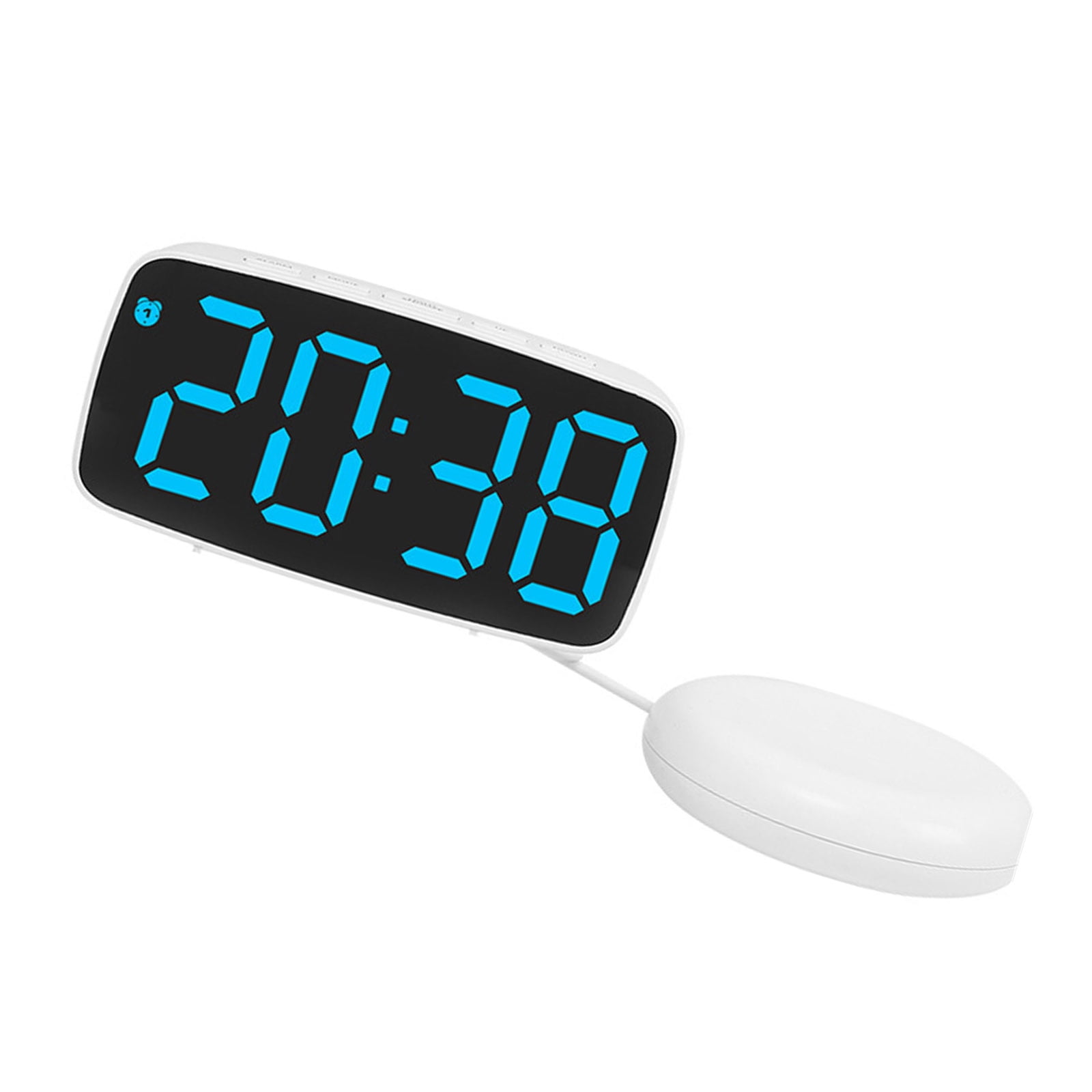 Digital Clock LED Display Adjustment Brightness Home Study Essential ...